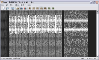 Datahammer 7yuv YUV Viewer, Raw Graphics Editor & Hex Editor